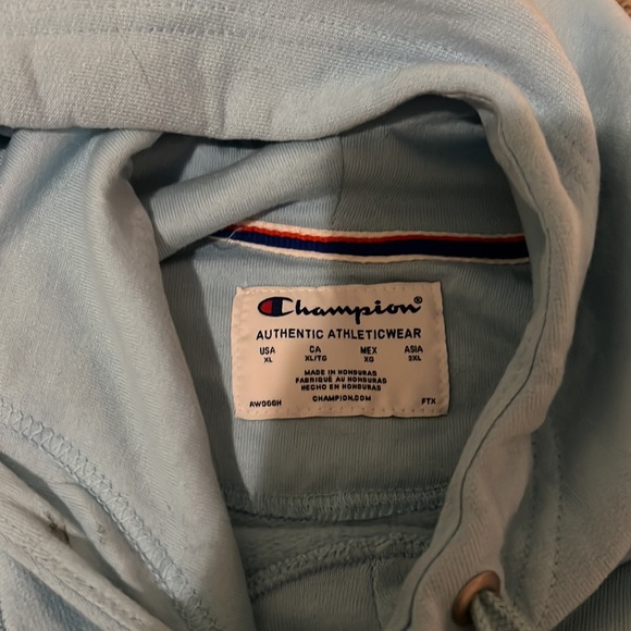 Champion | Sweaters | Extra Large Blue Hoddie | Poshmark